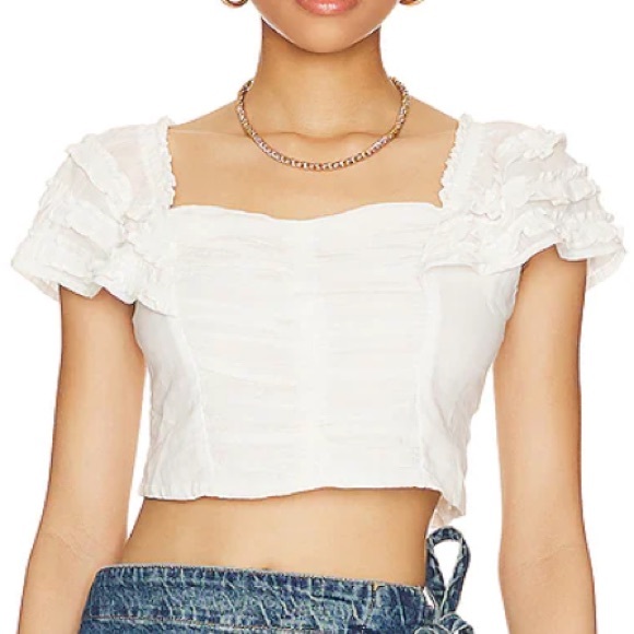Free People | Tops | New Free People Thank You Very Sweetly Top In ...